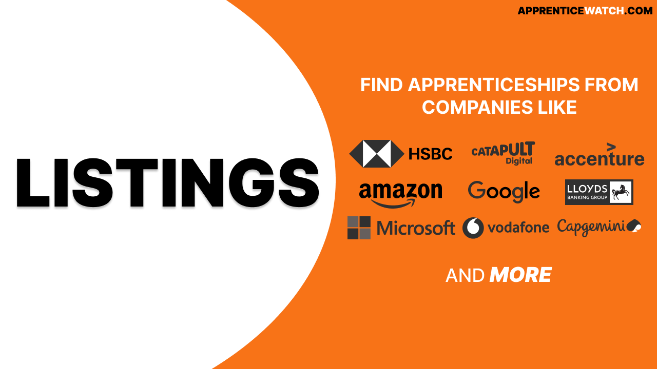 Apprenticeship Listings | Find Your Perfect Opportunity | ApprenticeWatch